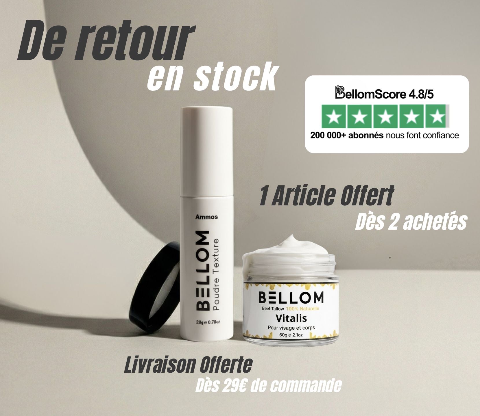 Bellom - Produits Coiffants pour Hommes